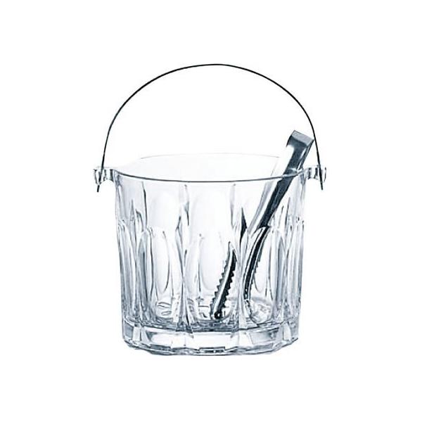 【仕様】●外寸１：直径１４４×Ｈ１３２ｍｍ●外寸２：最大径１７４ｍｍ●容量：１．４２Ｌ●材質：ガラス●付属品：トング、スノコ