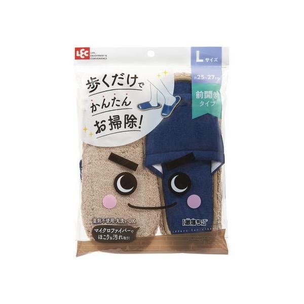 【仕様】ソール部のマイクロファイバーが汚れを吸着。　丸洗いＯＫ！洗ってくり返し使えます。●色：ネイビー●適応サイズ：約２５〜２７ｃｍ●寸法：約１２×２９×高さ８．５ｃｍ●材質：表面／ポリエステル７５％・綿２５％、　ソール部／ポリエステル８０...