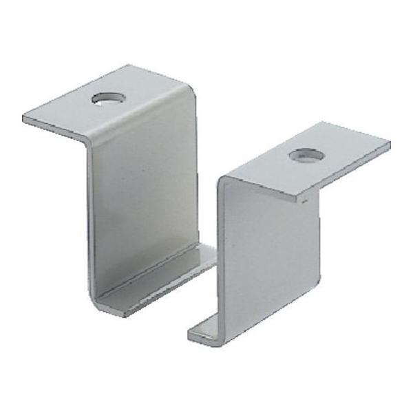 【商品説明】●ハンガーレールと天井受の間をスキマなく施工できます。【仕様】●型番：2-OBL　●適用レール：2号 ●品名：L型天井受 ●C（mm）：52 ●E（mm）：48 ●板厚（mm）：2．8 ●穴径（mm）：10 ●G（mm）：95．...