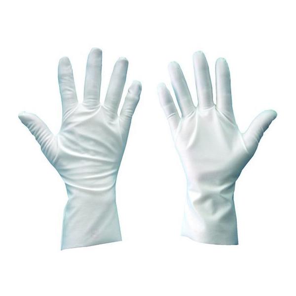 【商品説明】●低発塵、低イオン溶出のクリーンな手袋です。●全面に汗防止、滑り止め防止ポリウレタンをラミネートしています。●シリコン含有の非常に少ない商品です。【仕様】●型番：BX-309-LL　●入数：50双　●色：白 ●サイズ：LL ●厚...