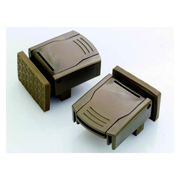 【仕様】スプリング付で取り付け簡単。サッシの上部にも設置できます。　●色：ブロンズ●サイズ：約５０×６５〜９５×３４ｍｍ●重量：約７０ｇ●材質：ポリアセタール、エラストマー、ステンレス●適応サイズ：サッシの窓枠から溝までの幅３２〜５６ｍｍ●...