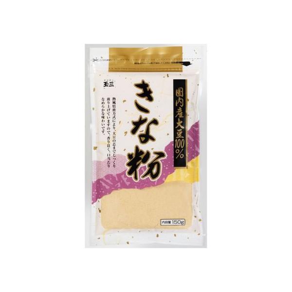 【商品説明】国内産大豆１００％使用。　熱風焙煎方式により、大豆の芯までじっくり煎り上げています。　香り良く、口当たりなめらかなきな粉です。　チャック付。【仕様】●注文単位：１袋