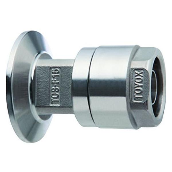 【商品説明】●トヨックスホース（トヨシリコーンシリーズ除く）専用継手です。●現場でホースの取り付け、交換ができるので作業効率が良くなります。●締め切りタイプだから面倒な増し締め作業が不要、取り付け作業も標準化できます。●液だまりしにくいニッ...