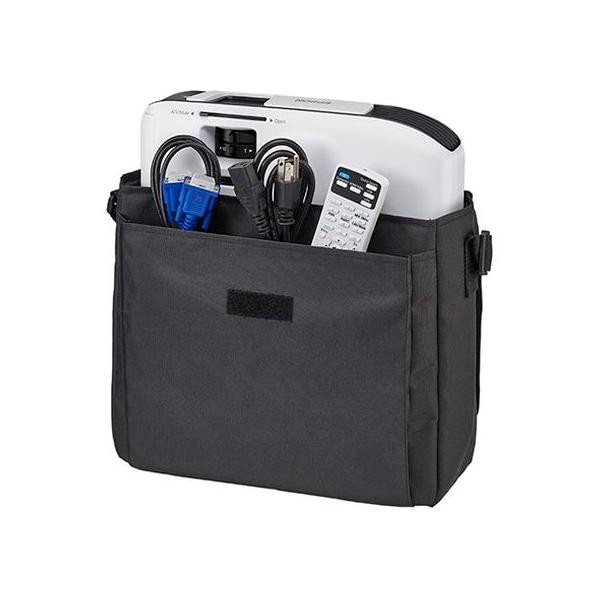 【商品説明】ソフトキャリングケース【仕様】●形式：プロジェクター用ソフトキャリングケース●サイズ：３２０×１２５×３１５ｍｍ●対応機種：ＥＢ−９８２Ｗ、ＥＢ−９９２Ｆ、ＥＢ−ＦＨ５２、ＥＢ−ＦＨ５４●カラー：ブラック