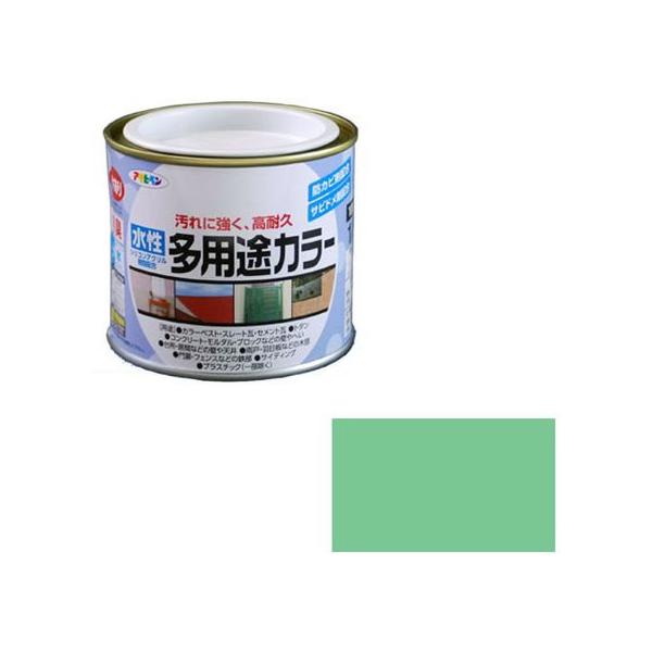 【商品説明】汚れにくく、耐久性が優れた高性能塗料です。強力防カビ剤を配合していますので、長期間カビの発生を防ぎます。サビドメ剤を配合していますので、サビの発生を防ぎます。いやな臭いのしない無臭タイプで、１回塗りで仕上がります。厚塗りしてもタ...