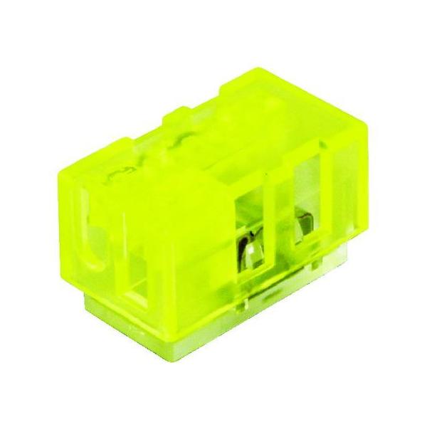 【商品説明】●より線（圧接）と単線（差込）の終端接続が可能です。●より線の圧接接続は市販のプライヤで簡単にできます。【仕様】●型番：NDE-0512　●入数：30個　●極数：2　●色：黄透明　●適用電線（AWG）：20　●差込線数（本）：2...