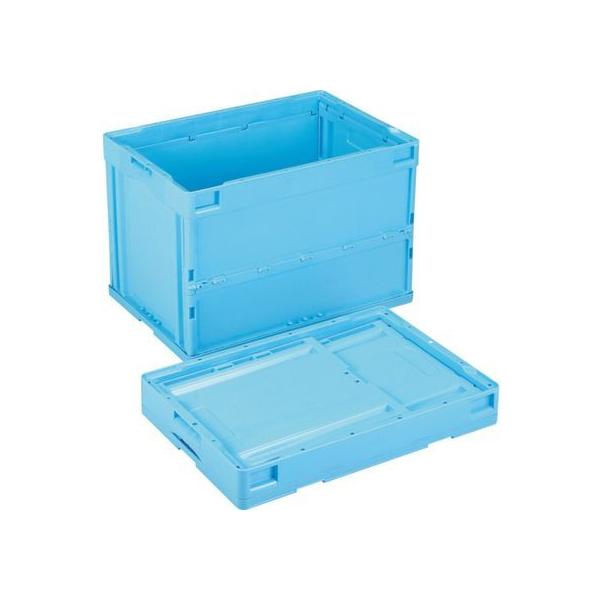 【仕様】●型番：CB-S61NR-B　●色：ブルー　●容量（L）：59　●最大積載荷重（kg）：15　●適合コンテナ：折りたたみコンテナー50シリーズ　●適合フタ：NR50　IC蓋　●折りたたみ高さ（mm）：86　●適用カード差し（別売）：...