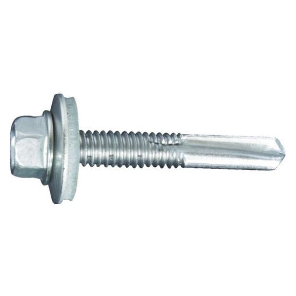 【商品説明】●SUS304系製品と同等の高い耐食性で、しかも十分な靭性・硬度があるので高い耐食性と作業性を両立した画期的なドリルねじです。●H鋼（最大板厚12mm）を下穴なしで打ち抜けます。●六角頭によりトルク伝達力が大きく、カムアウトしに...