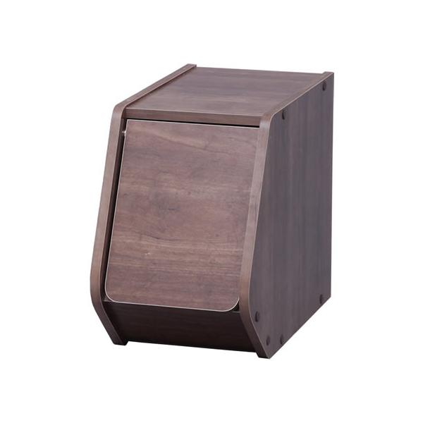 【仕様】底面・天面に連結ピンをさすことで、積み重ねて使用することが可能です。　収納スペースに合わせて、自由自在に組み合わせてお使い頂けます。●カラー：ブラウン●サイズ：約幅200×奥行388×高さ305mm●重量：約3．5kg●積み重ね可能...