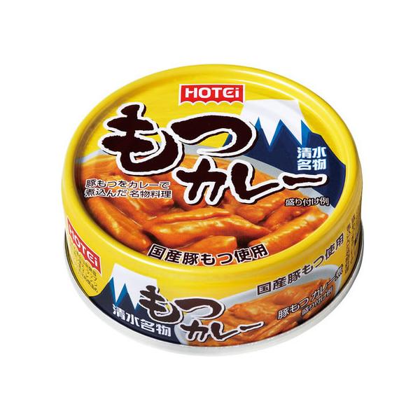 【商品説明】静岡県清水のご当地グルメ「もつカレー」を、食べきりやすいサイズにリニューアルしました。国産豚もつを使用し、かつおの旨味や香辛料の効いたスパイシーなカレーソースで仕上げたもつ煮込みです。【仕様】●注文単位：１個