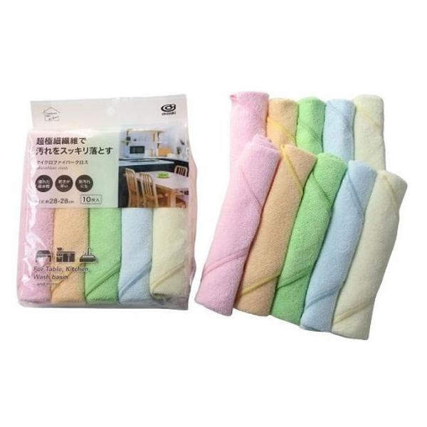 【商品説明】優れた吸水性で、乾きも早い便利なクロスです。　洗剤を使わずに汚れを落とせます。　（※汚れが落ちにくい場合は、少量の中性洗剤を併用してください。　）水拭き・乾拭きどちらでも使用できます。　テーブル、キッチン、シンクまわり等のおそう...
