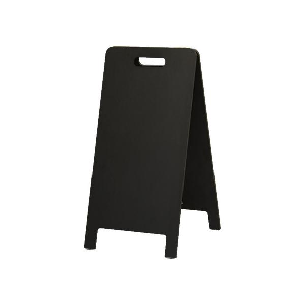 【仕様】上部に持ち手用の穴をあけていますので手軽に設置・移動・収納できます。　板面はマットタイプで反射しにくく、見やすさ抜群。　マーカー・チョーク兼用タイプの両面使用できるＡ型ボードです。●本体寸法：幅３８０×奥行80×高さ７８０ｍｍ●設置...