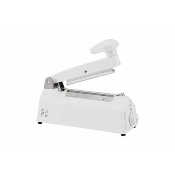 【商品説明】熱溶着と使い心地を追求した、長く使える「ワンランク上のシーラー」。　予熱のいらない瞬間通電方式です。　レバーを押し下げて数秒間保持するだけで誰でも簡単にシール作業ができます。　綺麗なシール仕上がりを実現するため、溶着中の赤色から...