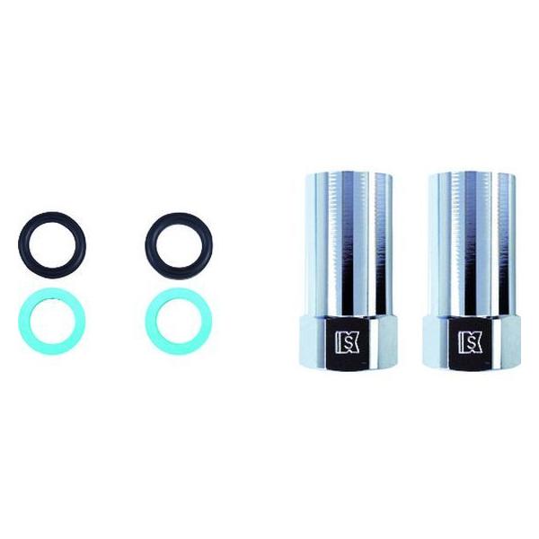 【仕様】●型番：FKGN-13E　●入数：2個　●六角対辺（mm）：23　●L（mm）：48　●規格：EPDMG1／2　●L1：48mm　●L2：35mm　●2個1組　●パッキン付　●黄銅（C3604BD）