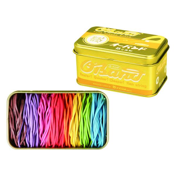 【仕様】今日は何色を使おう？いろいろ選べてワクワク♪　●材質：天然ゴム●色：チョコレート、バイオレット、ピンク、レッド、オレンジ、イエロー、ライトグリーン、ライトブルー（色の数に偏りがあります。）●輪ゴムサイズ：内径３８×切幅１．１ｍｍ●折...