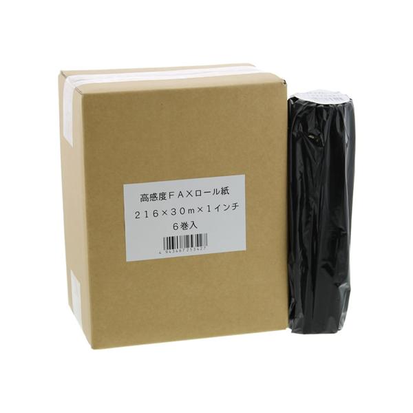 【仕様】●サイズ：Ａ４リーガル●サイズ：幅２１６ｍｍ×長さ３０ｍ×紙管１インチ●仕様：表巻（一般的なタイプ）●紙厚：６５μｍ●白色度：８５％以上●注文単位：１箱（６本）●鮮明印字、高保存性。よく使うものだから高品質＆超安価でご提供。※Ａ４サ...