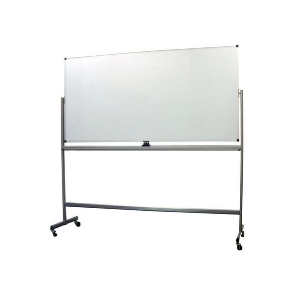 【商品説明】●海外製のお求めやすいスチールホワイトボード。●粉受け一体型。●軽量で環境配慮の芯材再生段ボール仕様。【仕様】●板面サイズ：縦９００×横１２００ｍｍ／本体サイズ：縦１８６５×横１２９０×奥行５６０ｍｍ●粉受けトレイ一体型●重量：...