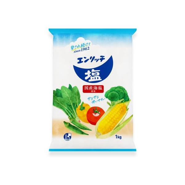 【商品説明】サラサラと使いやすい料理用食塩。国産海水（瀬戸内産）で作られた塩を使用。【仕様】●内容量：１ｋｇ