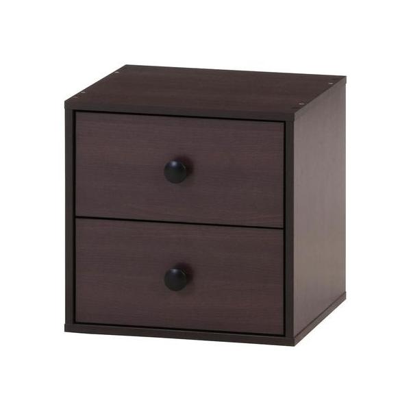 【仕様】●カラー：ブラウン　●サイズ：Ｗ３４５×Ｄ３１５×Ｈ３４５ｍｍ／重量：６．５ｋｇ　●耐荷重（全体）：１５ｋｇ　●耐荷重（引出１杯）：５ｋｇ　●引出内寸：２８５ｘ２３０ｘ１３０ｍｍ　●板厚：１２ｍｍ　●表面材：プリント紙化粧繊維板　5...