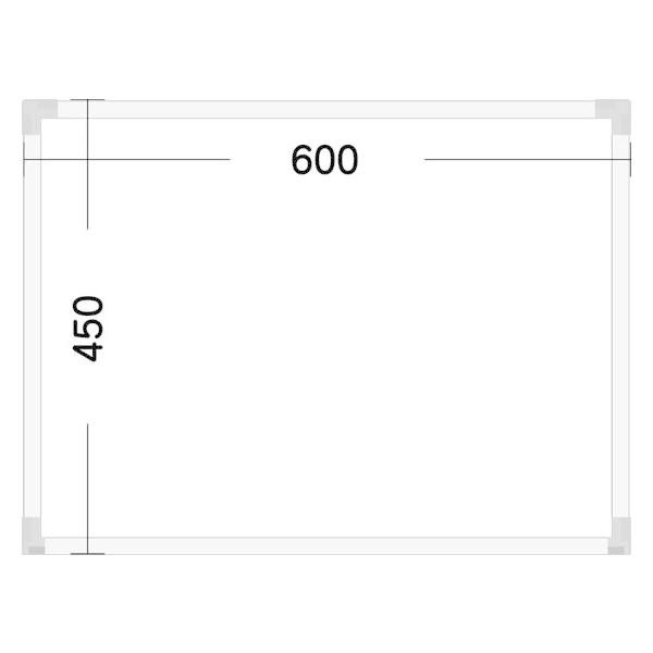 【仕様】●海外製のお求めやすいスチールホワイトボード　●壁面に取付が可能で粉受けトレイ一体型です　●軽量で環境配慮の芯材再生段ボール仕様　●注文単位：１枚●サイズ：縦４５０×横６００×厚さ２０ｍｍ●粉受けトレイ一体型●重量：１．５ｋｇ●材質...