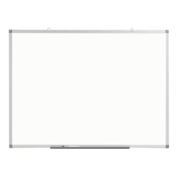 【商品説明】スチールタイプのホワイトボードは軽さが魅力。移動やレイアウト変更にも対応がしやすい構造です。吊り金具を使用する壁掛けタイプのため縦でも横でも好きな向きで設置が出来る利便性の高いボードです。イレーザー付きのマーカーが付属しているた...