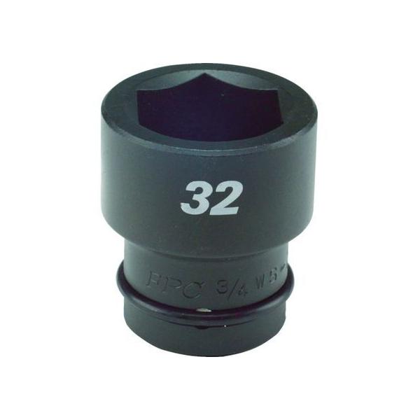 【仕様】●型番：3/4WS-38　●差込角（mm）：19．0●対辺寸法（mm）：38●全長（mm）：60　●クロムモリブデン鋼　●ピン・リング