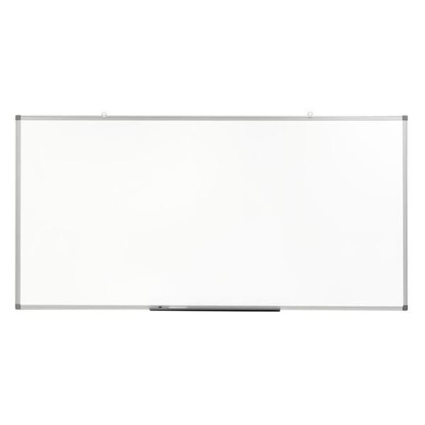 【仕様】●カラー：シルバーフレーム　●サイズ：幅１８００×奥行１０×高さ９００ｍｍ　●本体重量：５．６ｋｇ　●材質：板面／スチール、フレーム／アルミ　●付属品：イレーザー付きマーカー（黒）×１　●注文単位：１台●保証期間：１年間　　　※原則...