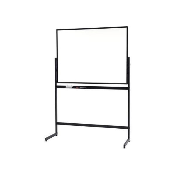 【仕様】●カラー：ブラックフレーム●サイズ：幅１２７０×奥行４５５×高さ１６００または１８００ｍｍ●本体重量：１０．９ｋｇ●材質：板面／スチール、フレーム／アルミ、脚／スチール●付属品：マーカー（黒・赤）×各１、イレイザー×１●注文単位：１...