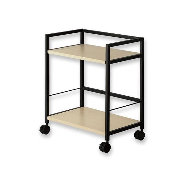 【商品説明】高さが５００ｍｍとデスクの下にも入るため省スペースなワゴンです。　キャスター付きで好きな場所に動かして使えます。　Ａ４ファイルも収納可能です。【仕様】●外形寸法：幅４２０×奥行２６０×高さ５００ｍｍ　●質量：３．５ｋｇ　●耐荷重...