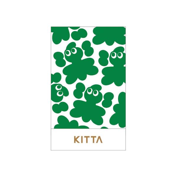 【仕様】●キッタ　クリア　ＫＩＴＴ０２６●外形寸法：シートサイズ：約Ｈ７１×Ｗ５４ｍｍ／表紙サイズ：約Ｈ９１×Ｗ５５ｍｍ（折りたたみ時）●質量：約７ｇ　●主な材質：ＰＥＴ　●枚数：計３シート（３シート×１柄）　【ご使用上の注意】●この商品は...