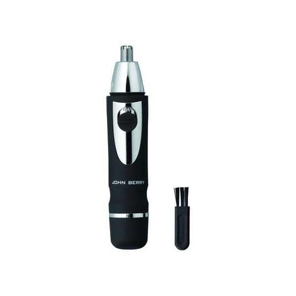 【仕様】気になる鼻毛をキレイにカットできるノーズトリマー。　ラバーコーティング仕上げで滑りにくいグリップです。　チェックに便利なライト付きなので、剃り残しや剃り過ぎ防止に役立ちます。　持ち運びに便利なポーチ付きです。　●カラー：ブラック●本...