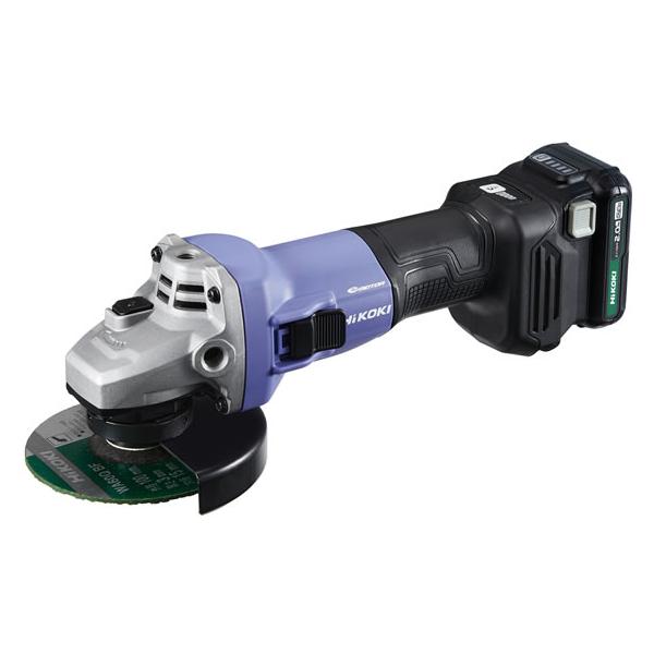 【商品説明】トイシ径１００ｍｍに対応。　コードレスなので鉄筋切断、鋼材研削、塗装剥がし、さび落としなど様々な作業でさっと活躍。４段階変速機能付。４０００〜７２００ｍｉｎ−１の間で回転数を調整可能です。　ソフトスタート、再起動防止装置、キック...