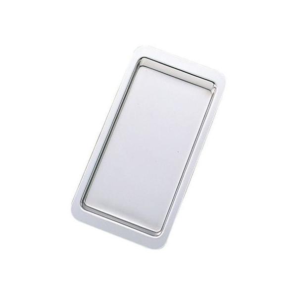 【仕様】●外寸：２２０×１１０×Ｈ１１ｍｍ●内寸：１７５×９０ｍｍ●重量：０．２ｋｇ●材質：１８−８ステンレス