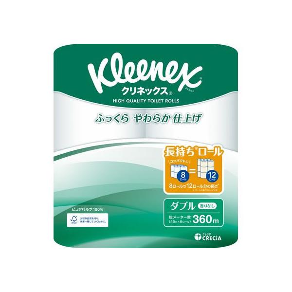 【仕様】ふっくらやわらか仕上げのダブルタイプ。　たっぷり使えて取り替え手間が軽減。　省スペースで保管もスッキリ　ゴミの量を軽減。　リンゴ酸配合の芯の力で、アンモニア臭を中和させて軽減します。※リンゴ酸に臭いはありません　●長さ：ダブル４５ｍ...
