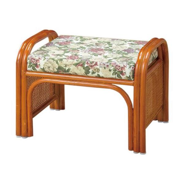 【商品説明】正座しても足がしびれにくく、立ち上がりやすい丈夫な手すり付き。　天然籐　正座にもらくらく　オットマンにも便利　立ち座りが楽なハイタイプ。【仕様】●サイズ：（約）幅４９×奥行３２×高さ３６ｃｍ　●座面高：（約）３３ｃｍ　●重さ：（...