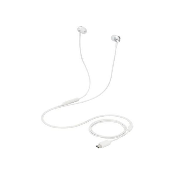 【商品説明】USB　Type−C（TM）ポートのあるスマートフォン、iPadなどのタブレットで使える有線ヘッドホンです。　　音声と映像のズレや途切れがなく、ストレスなく動画鑑賞を楽しめます。　　人間の声に当たる中音域を聴きやすい音質調整によ...