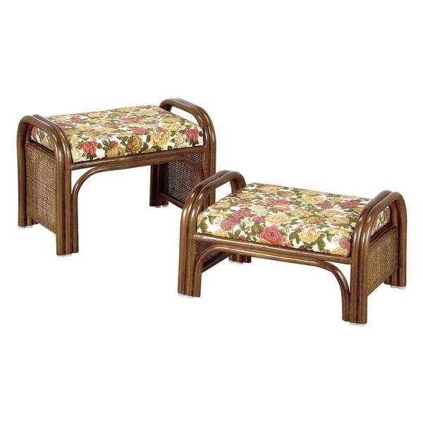 【商品説明】正座しても足がしびれにくく、立ち上がりやすい丈夫な手すり付き。　オットマンにも便利。　お買い得２脚組。　立ち座りが楽なハイタイプ。正座してもしびれにくいロータイプ。【仕様】●サイズ（１個）：［ロータイプ］（約）幅４９×奥行３２×...