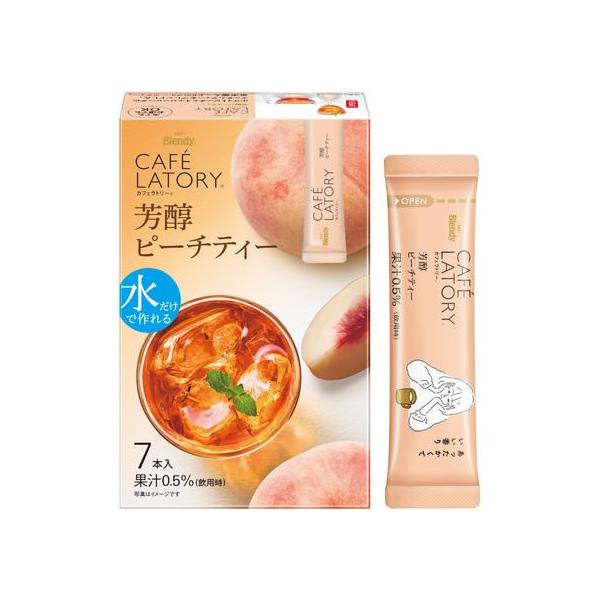 【商品説明】やわらかな甘みのホワイトピーチと香り豊かなイエローピーチに、ていねいに淹れたアッサムティーをブレンド。こだわりのフルーツティーです。【仕様】●注文単位：１箱（７本）●ＧＰＮエコ商品ねっと掲載　wdri