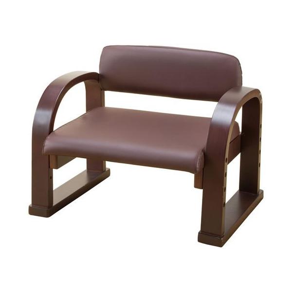 【商品説明】手すり付きで立ち座りラクラク！！　正座が疲れずヒザもラク！！　背もたれ付きでゆったり座れます。　座面の高さはお好みに合わせて３段階に調節できます。　ひじ掛けを支えに立ち座りできるので、ひざや腰にやさしい！　組立不要完成品【仕様】...