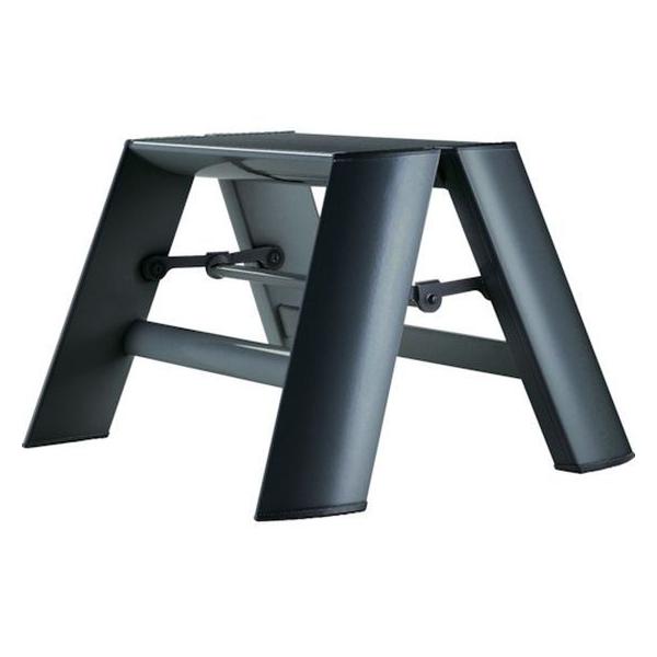 【仕様】●型番：ML1.0-1(BK)　●最大使用質量（kg）：100　●色：ブラック　●天板高さ（m）：0．24　●天板寸法（mm）：280×160　●段数：1　●踏ざん踏面幅：70mm　●完成品　●グッドデザイン賞受賞　●製品安全協会（...