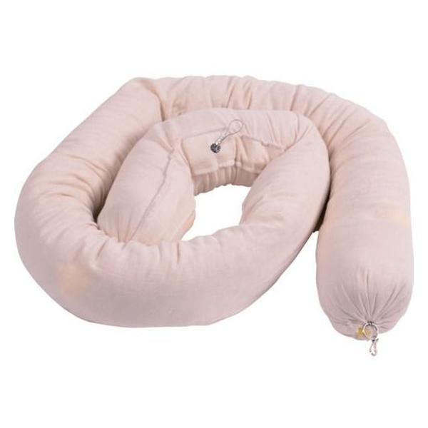 【商品説明】●水に浮くので水面の浮上油吸着に最適です。●化繊製吸着材に対し、吸着力と吸着速度は3倍以上です。●フック式連結により延長使用できます。●油分を吸着する天然繊維製のチューブ型大型吸着材です。【仕様】●型番：TRF-350　●外径（...