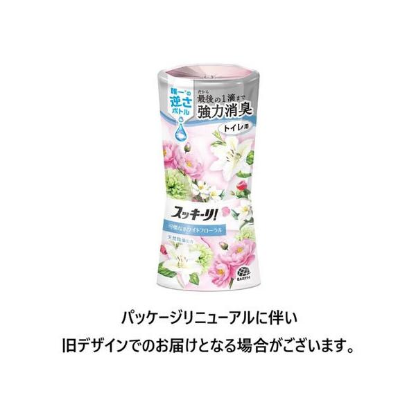 【仕様】Ｗの消臭成分（植物成分、イオン系消臭剤）と香りのチカラでトイレの気になるアンモニア臭や硫化水素臭にしっかり消臭芳香効果を発揮します。　●トイレ用●内容量：４００ｍＬ●エアリーホワイトフローラルの香り●効果持続期間：１．５〜３ヵ月間（...