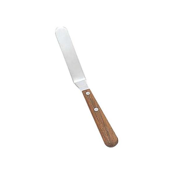 【商品説明】定番の木柄スパチュラ【仕様】●サイズ：全長２１０×刃渡８５ｍｍ●材質：ステンレス鋼●生産地：日本