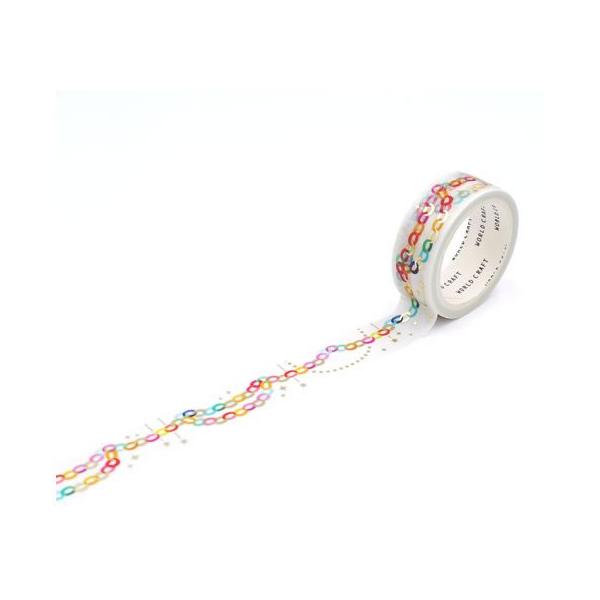 【商品説明】キラキラ輝く細かな箔とかわいいデザインが魅力の大人気シリーズ！　「キラキラマスキングテープ」です。　デコレーションするだけでレターや手帳などのアイテムがぱっと華やかに彩ります！　〜オススメデコ〜　・誕生日カードや封筒のデコレーシ...