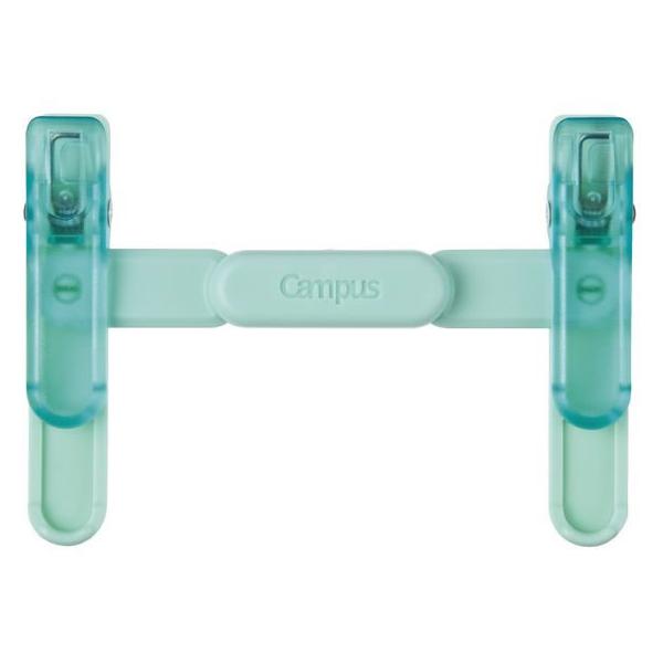 【商品説明】●Ｃａｍｐｕｓはノート中心のブランドから、学生の夢やチャレンジを応援するブランドへ前進します。●本体をくるっと回転させることでペンのように持ち運べるブッククリップです。●左右のクリップが別々にはさむため、ページの厚みが違っても外...
