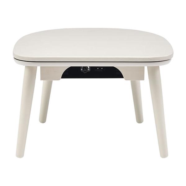 【商品説明】とにかく小さい！限られたスペースにはもちろん、広いお部屋は広々使える。　専用のこたつ布団が不要！ブランケットや毛布をかけて手軽に暖をとれる。　足先が冷える方の足元のピンポイント暖房に。　ローテーブルや、ネストテーブルなど、サブテ...