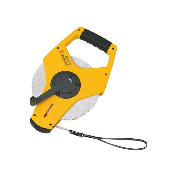 【商品説明】巻上速度３倍速のＪＩＳ１級巻尺。【仕様】●素材・材質：テープ／グラスファイバー（ＰＶＣコーティング）、ケース／ＡＢＳ　●仕様：表２ｍｍ目盛、裏５ｍｍ目盛、ＪＩＳ１級　●サイズ：幅１２．５ｍｍ×厚さ０．４７ｍｍ×長さ５０ｍ　●商品...