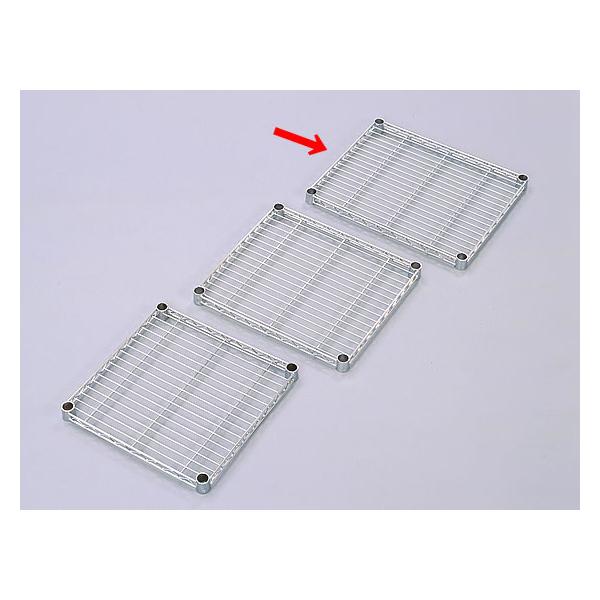 【仕様】ポール直径２５ｍｍ専用棚板です。※棚板の取り付けに必要な棚板固定部品（４個）付属。　サビを防ぎ、美しさを保つニッケルメッキ×クロームメッキ加工です。●レギュラータイプ用●サイズ：幅５５０ｍｍ×奥行４６０ｍｍ×高さ４０ｍｍ●材質：スチ...