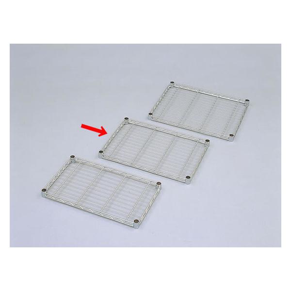 【仕様】ポール直径19mm専用棚板です。※棚板の取り付けに必要な棚板固定部品(4個)付属。　サビを防ぎ、美しさを保つニッケルメッキ×クロームメッキ加工です。●メタルミニ用●サイズ：幅500mm×奥行350mm×高さ33mm●材質：スチール(...