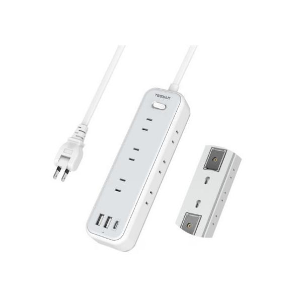 【商品説明】●１台１２役でも干渉しにくい設計●１８０°スイングプラグ●強力マグネット付き●１８０°回転プラグ家具の裏に隠れた生活空間を解放、強力吸附強力吸着でデスク脚にピタリ●干渉しにくい設計９個ＡＣ口は３方向に配置●電気使用安全のためブレ...